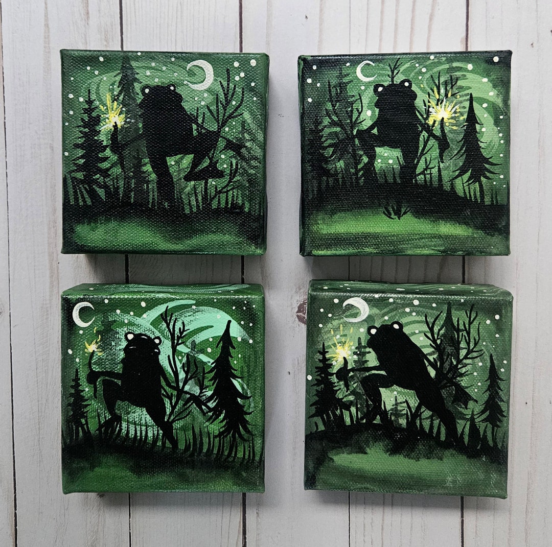 Loveland Frogman Cryptid Buddy Forest Guardian Monster Art Ohio Nature ...