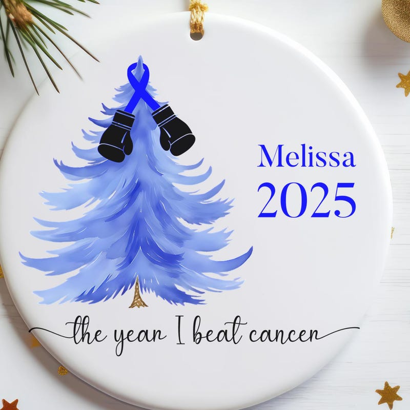 Breast Cancer Ornament - Etsy