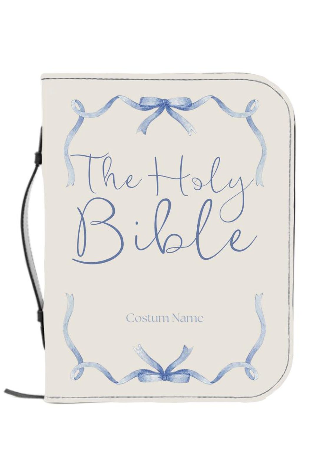 Elegant Bible Cover, Personalized Religious Gift, Christian Keepsake ...