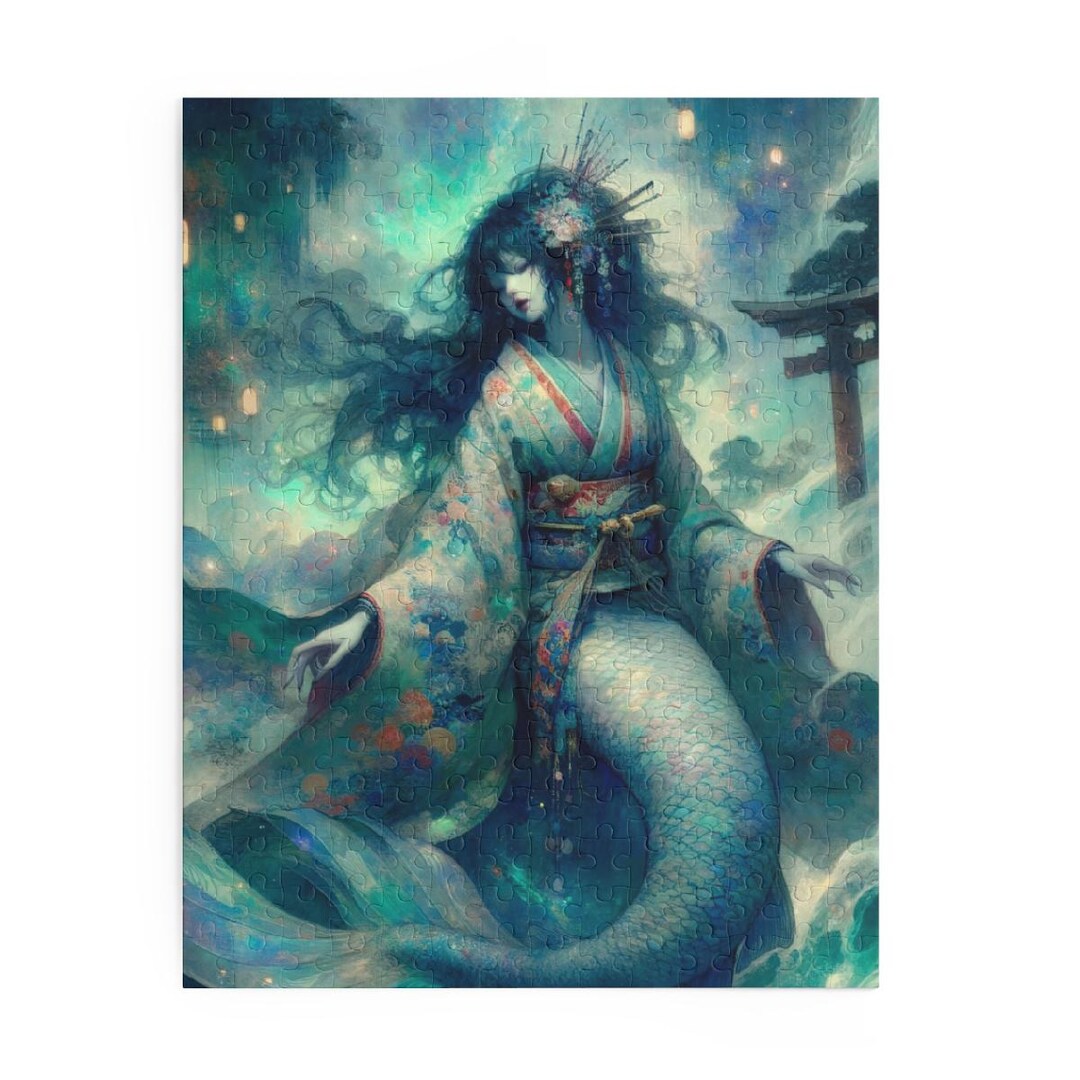 Japan's Beautiful Ghosts Mermaidpiece Together a Mesmerizing Mermaid in ...