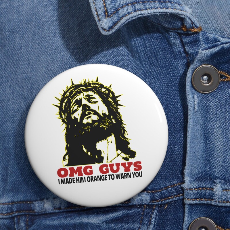 Jesus Button Shirt - Etsy