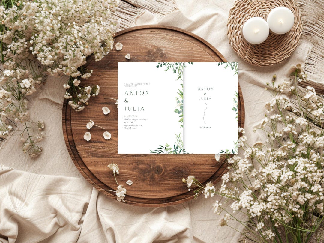 Printable Wedding Invitation Collage | Photo Collage Wedding Invite ...