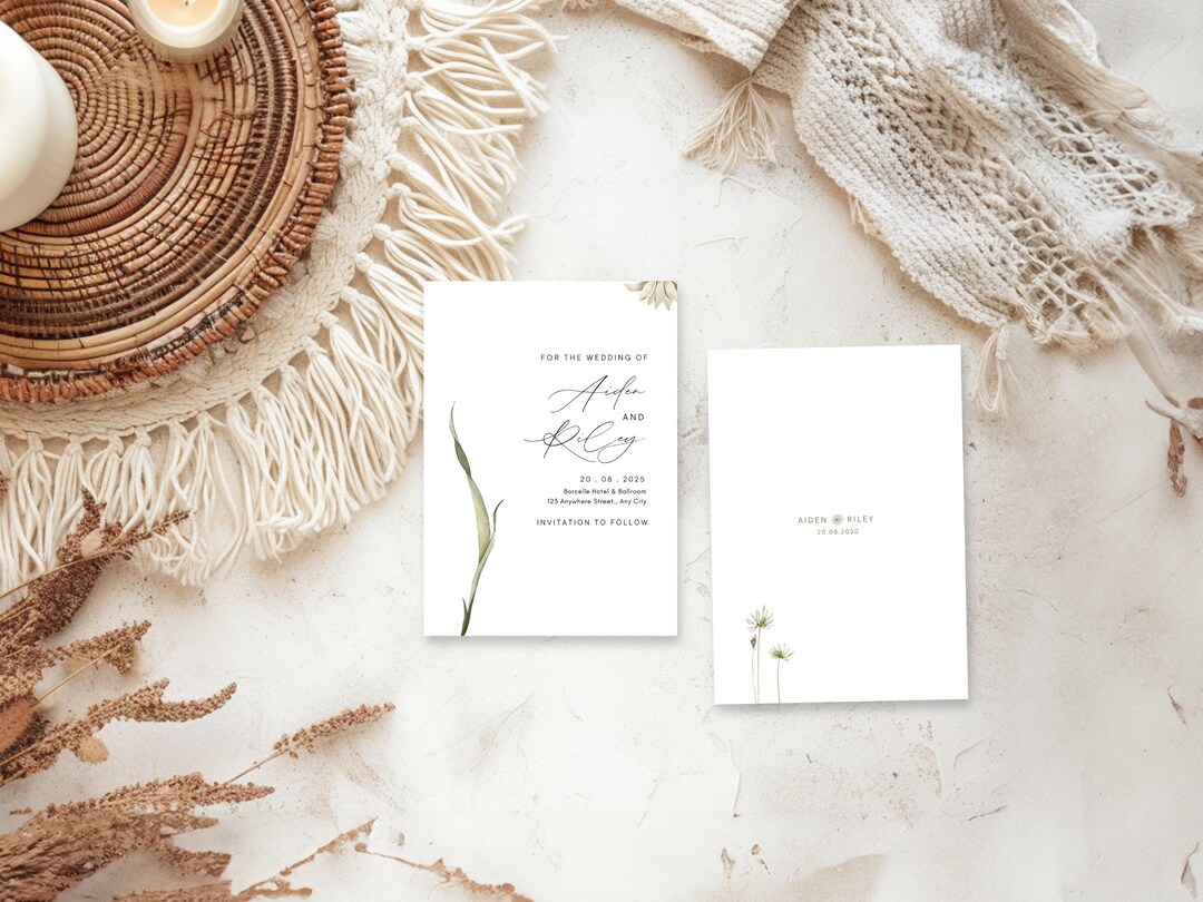 Printable Wedding Invitation Collage | Photo Collage Wedding Invite ...