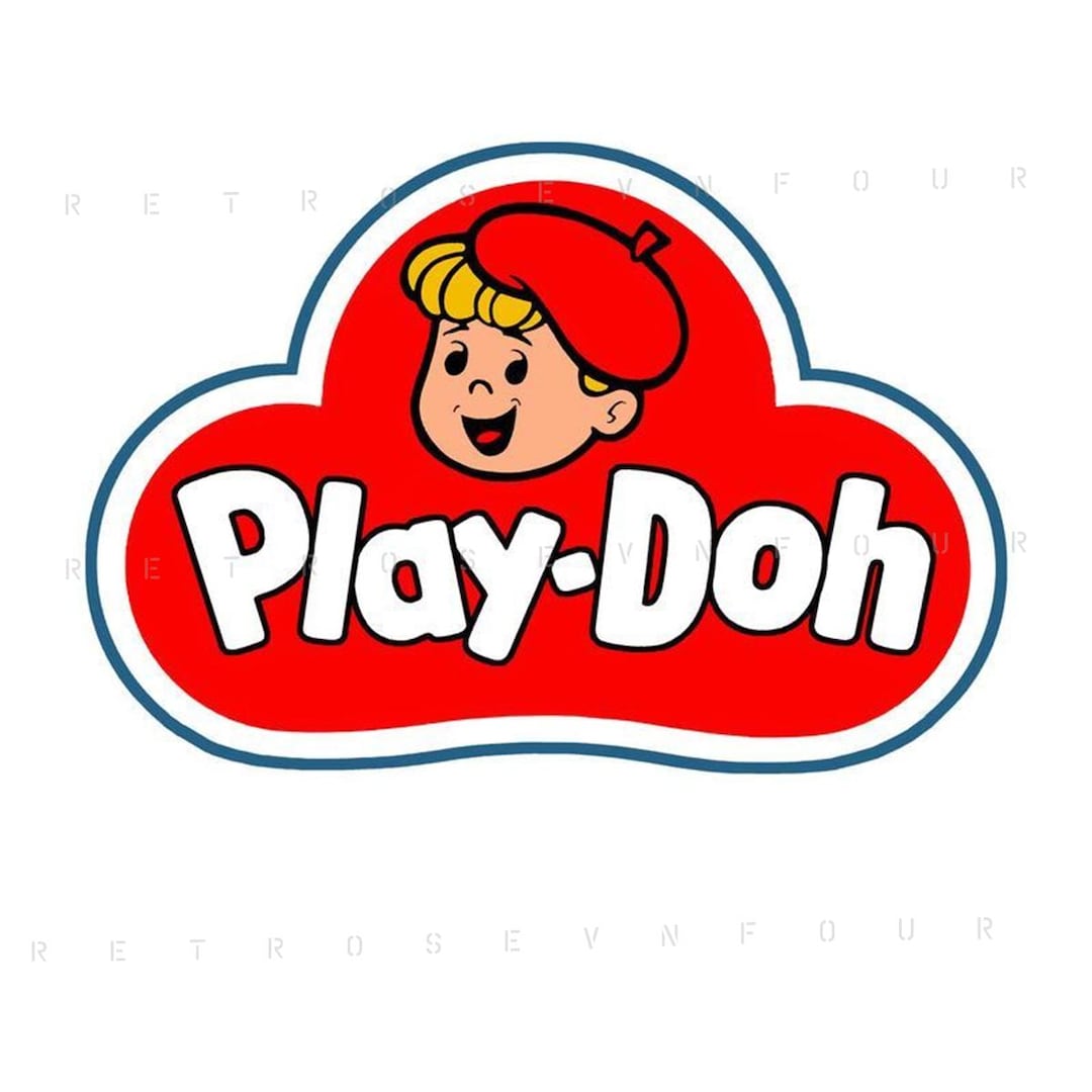 Play-doh 1966 Retro Vintage Vinyl Decal Die-cut Sticker - Etsy