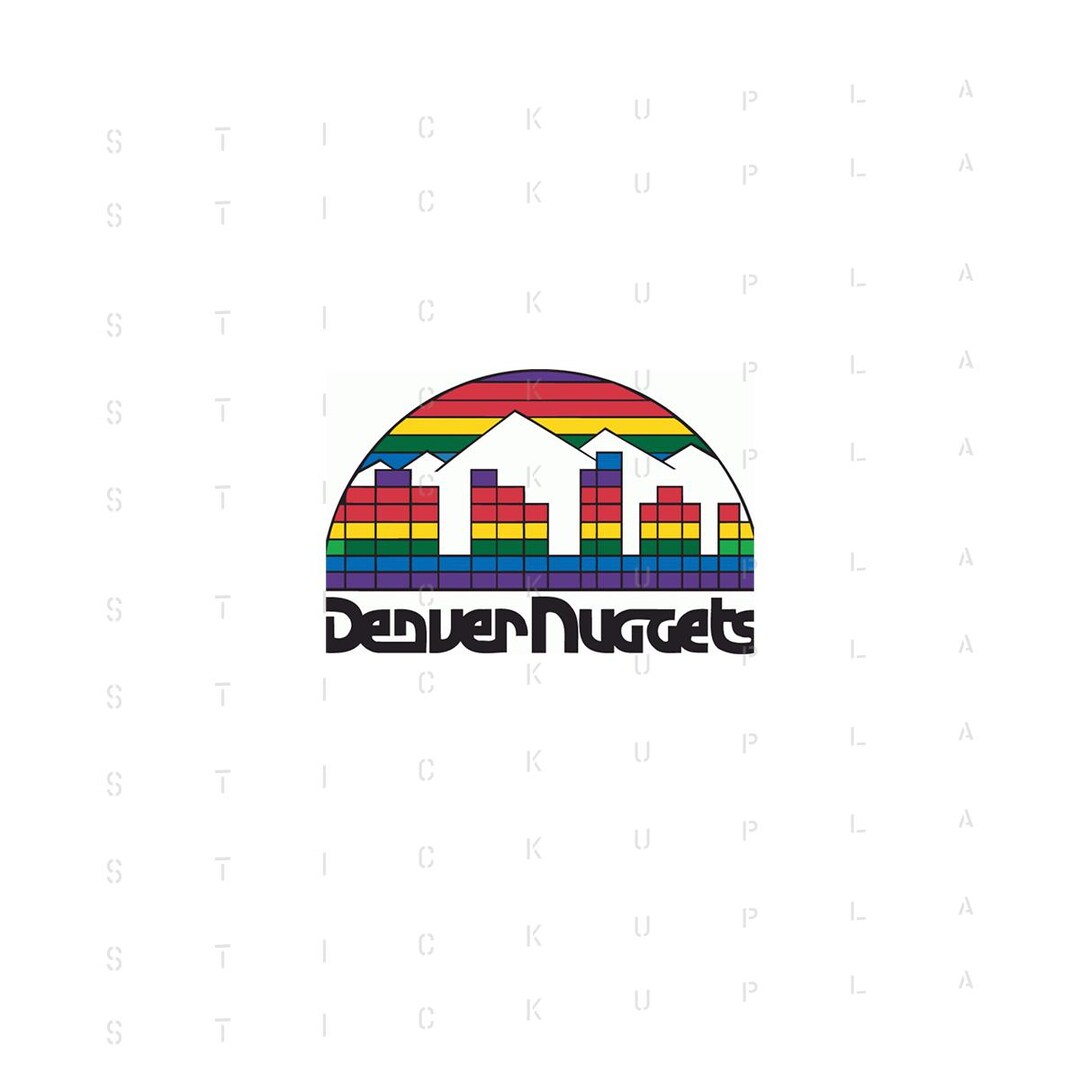 Denver Nuggets Retro Vintage Vinyl Decal Die-cut Sticker - Etsy
