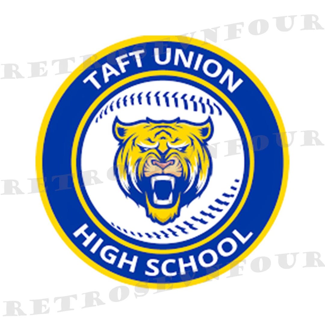 Taft High School Retro Vintage Vinyl Decal Die-cut Sticker - Etsy