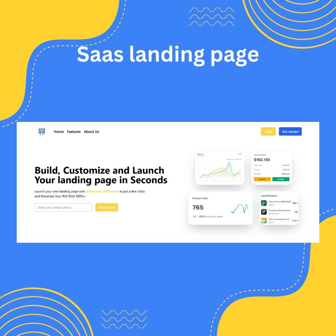 Saas Landing Page Template – Reactjs , Tailwindcss | Modern Startup Website UI | Developer ...