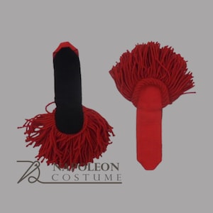 Red Epaulettes for Troop - Etsy
