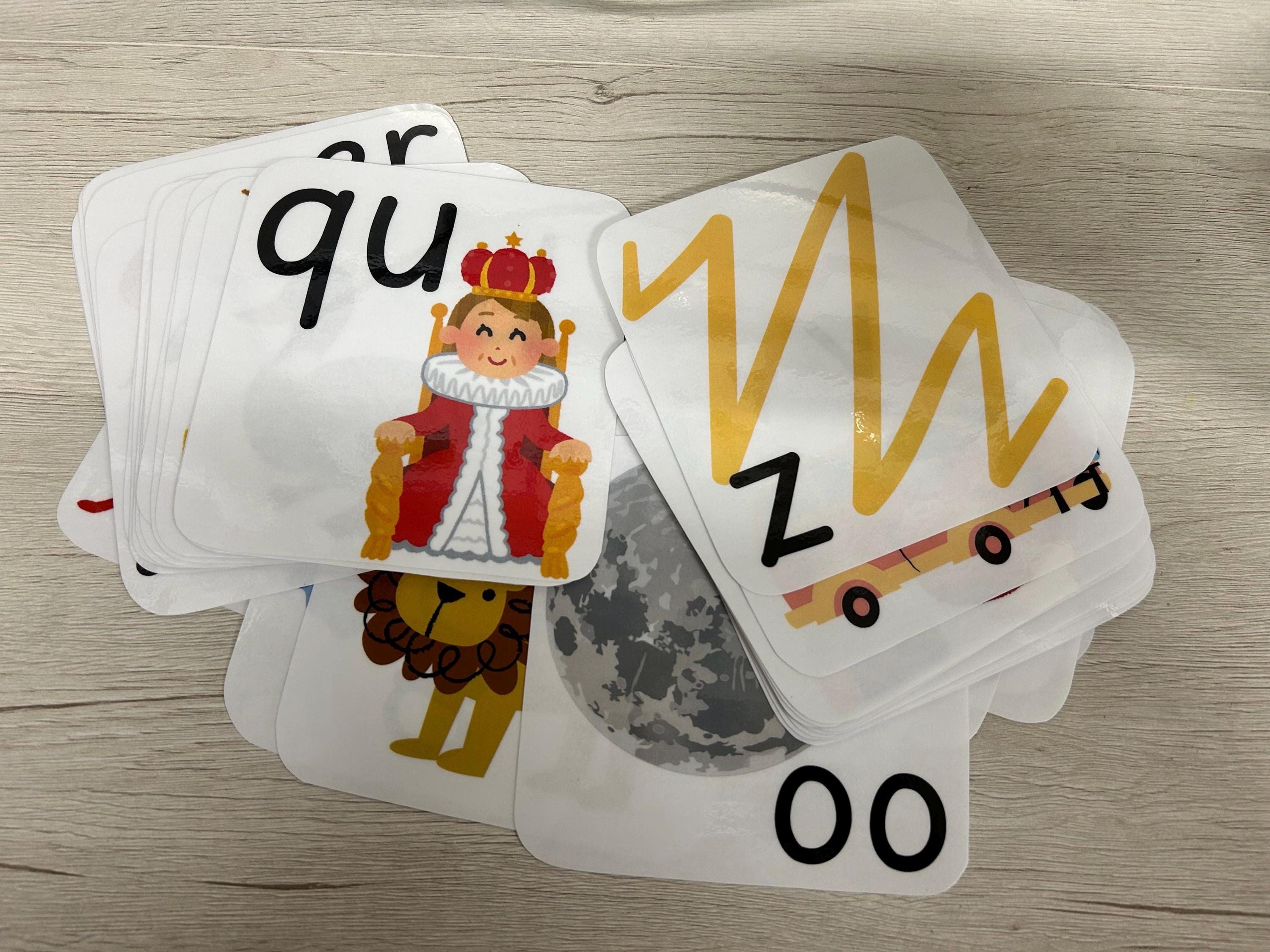 Jolly Phonics Flashcard (7 Groups) - Etsy