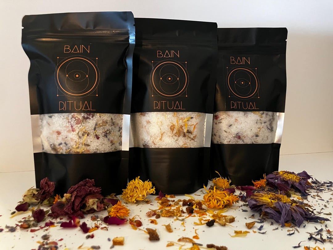 Bath Salt Kit | Personal Gift Set | Ritual Salt - Etsy
