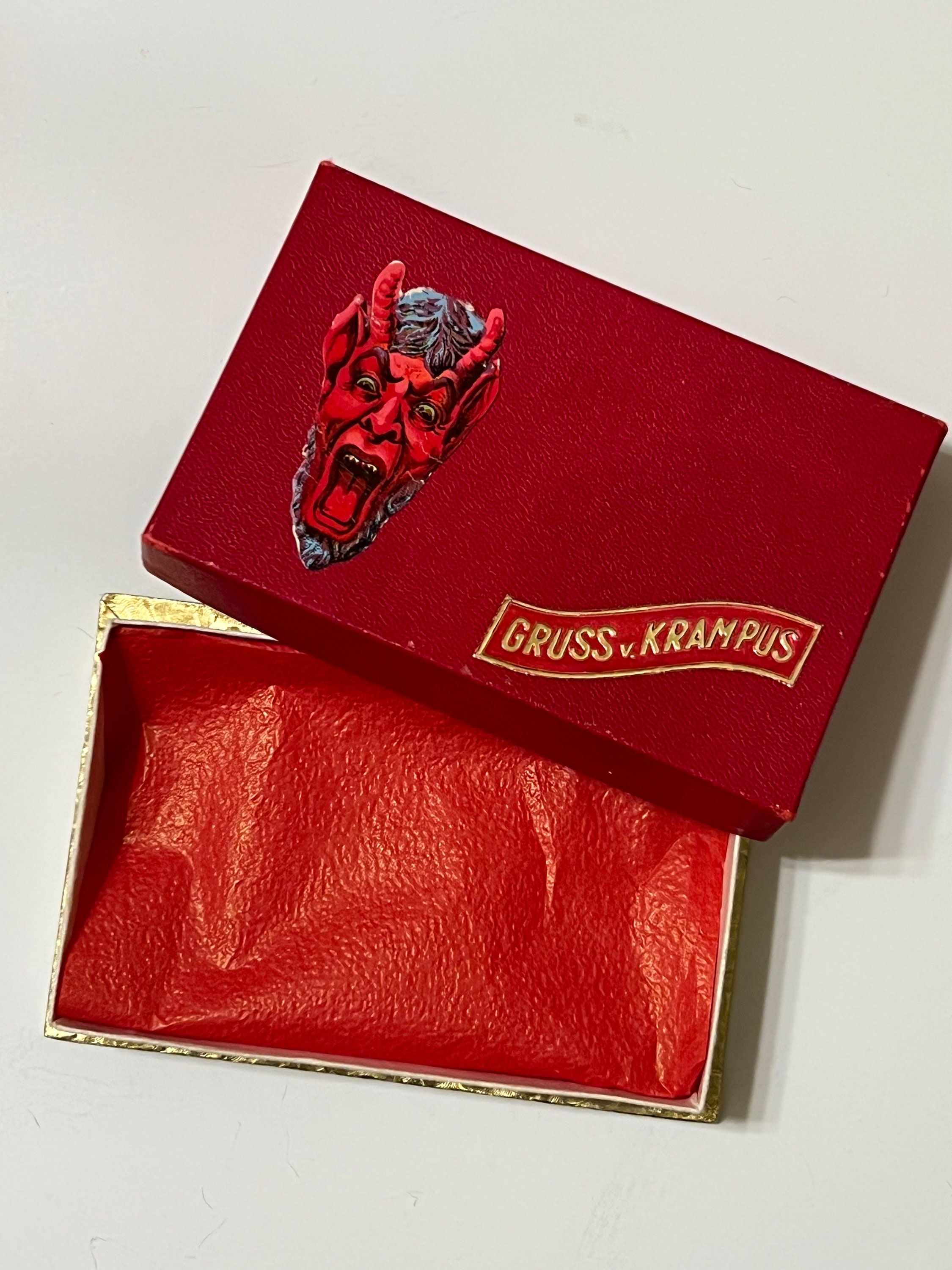 Vintage Krampus Candy Box - Etsy