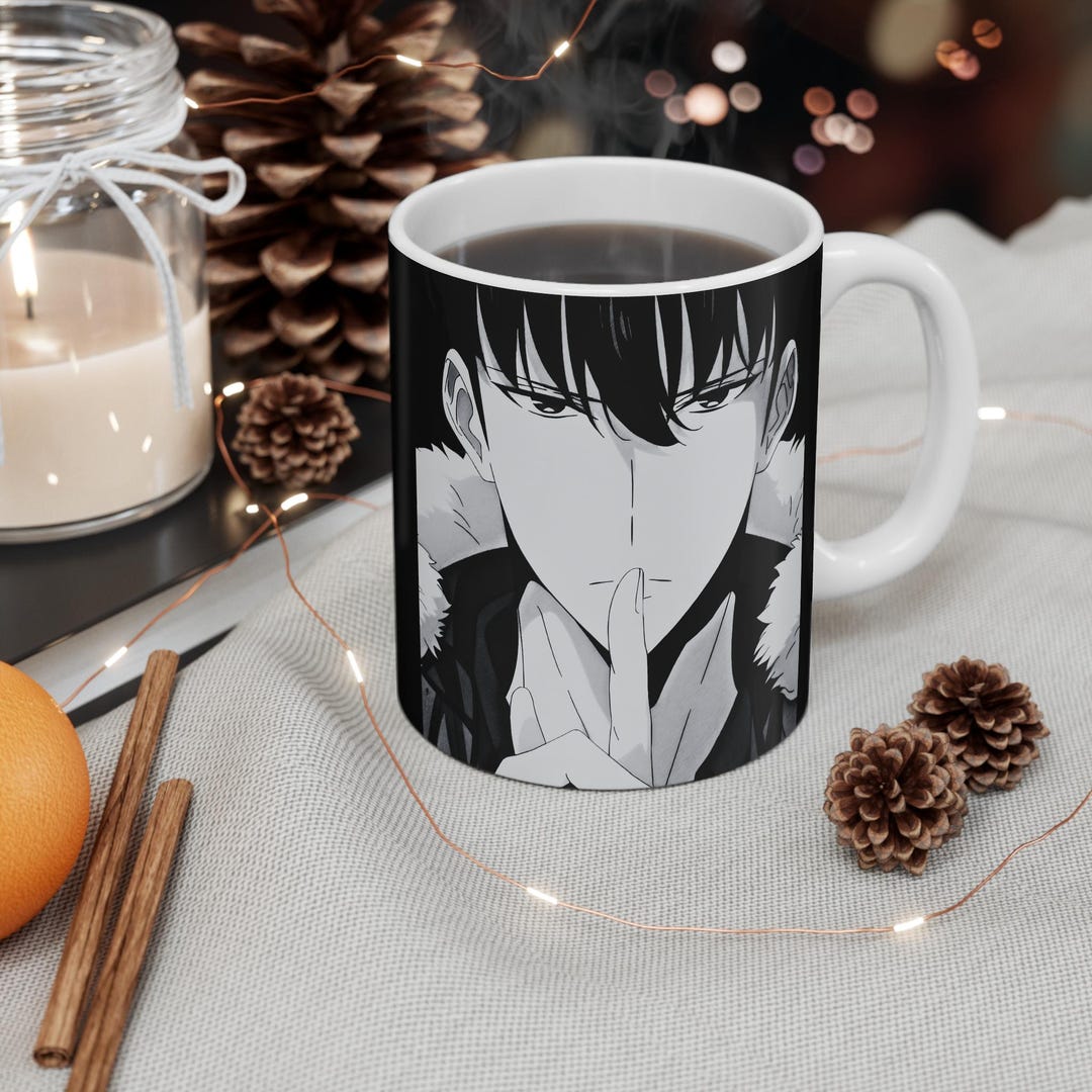 King of Shadows - Sung Jin-woo Solo Leveling Mug - Anime Coffee Mug ...
