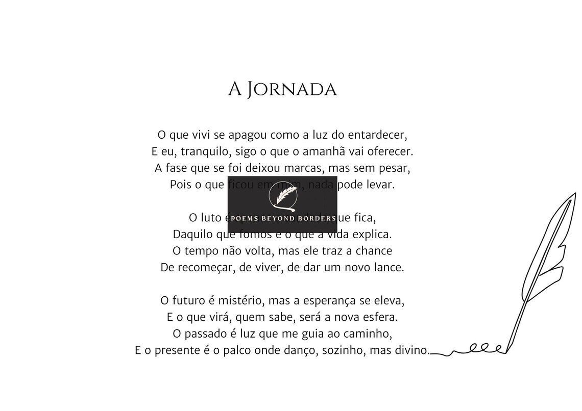 Wall Poem / Poema Em Português/ Poema Sobre O Passo Do Tempo/ Poema ...