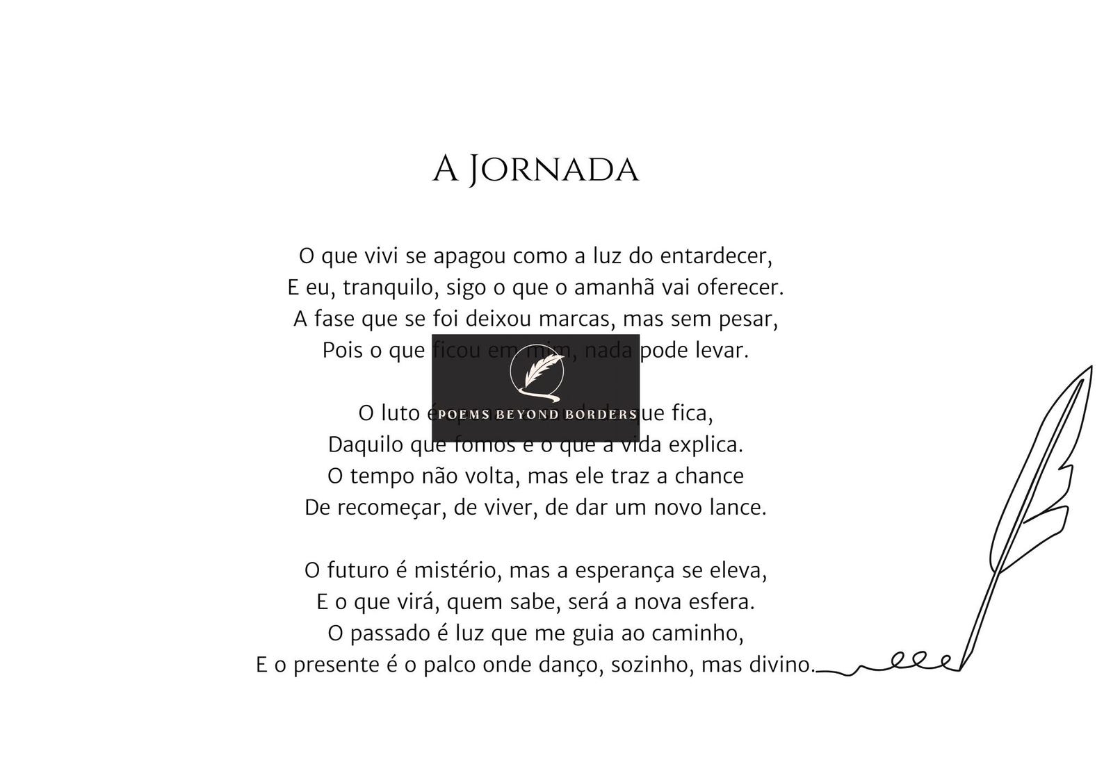 Wall Poem / Poema Em Português/ Poema Sobre O Passo Do Tempo/ Poema ...