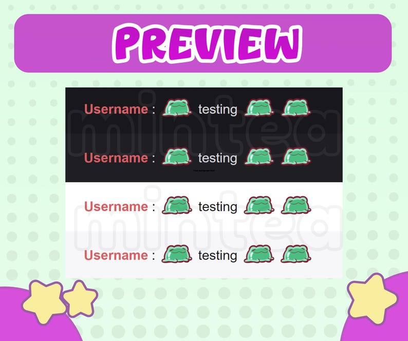 Twitch and Discord Cute Gummy Frog GIF Emote for Streams - Etsy