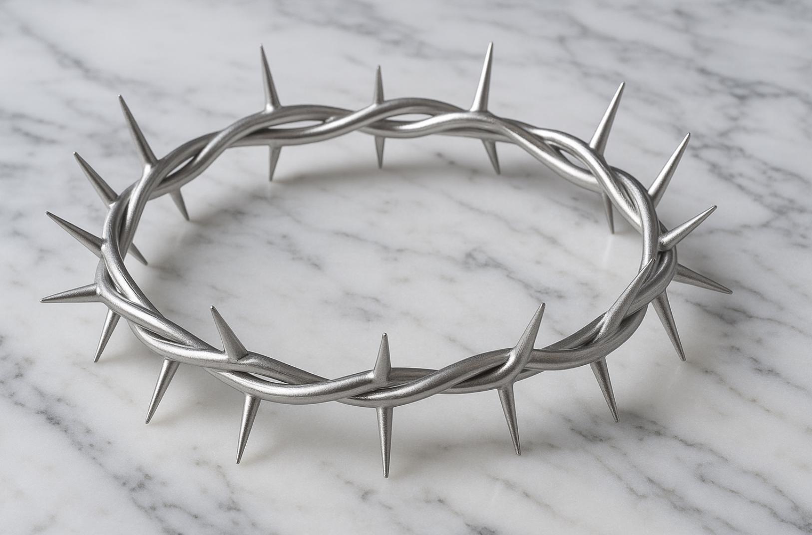 Modern Sculptural Crown of Thorns Replica1:1wearable Cosplay Prop Jesus ...