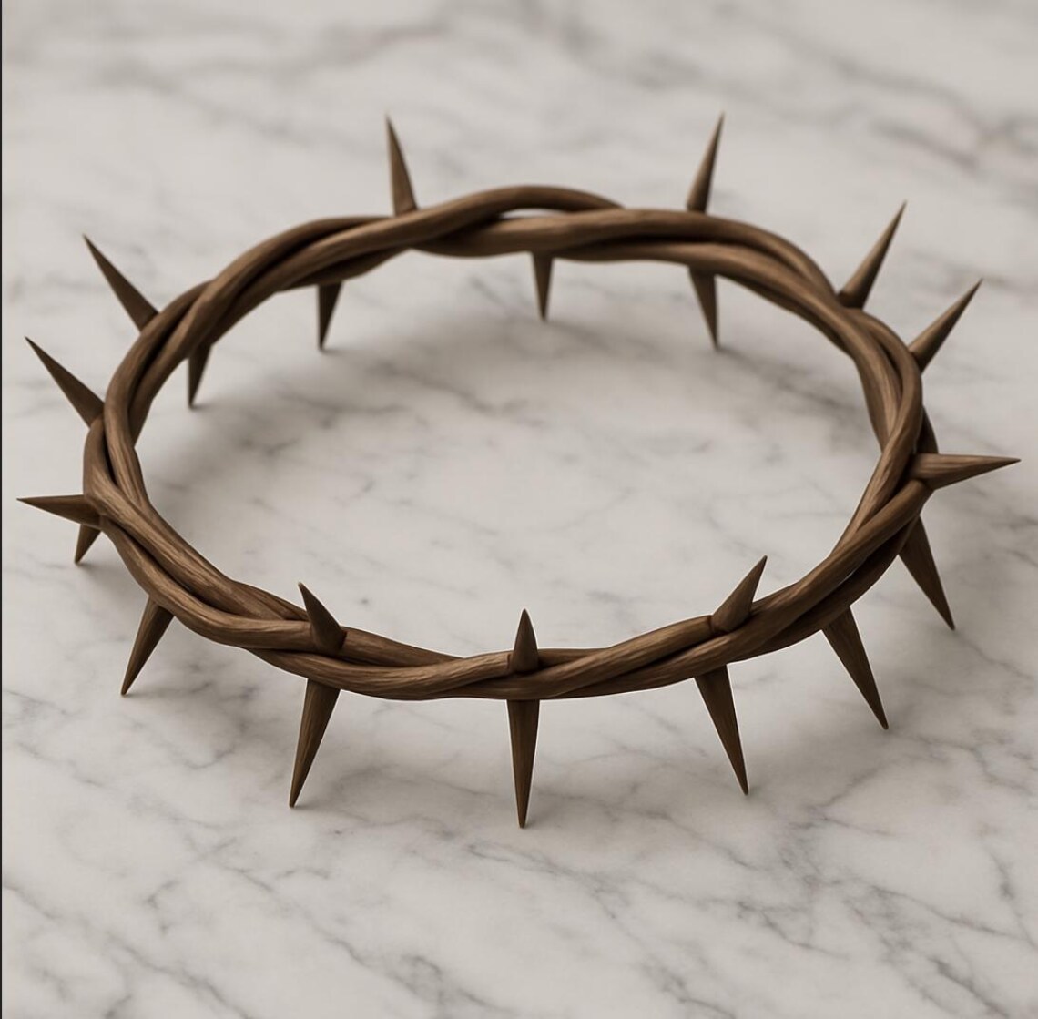 Modern Sculptural Crown of Thorns Replica1:1wearable Cosplay Prop Jesus ...