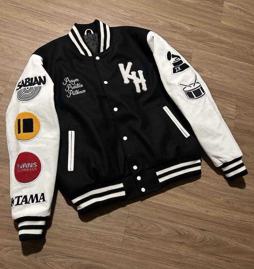 Custom Wool Varsity Jacket, Embroidered Letterman Jacket - Etsy