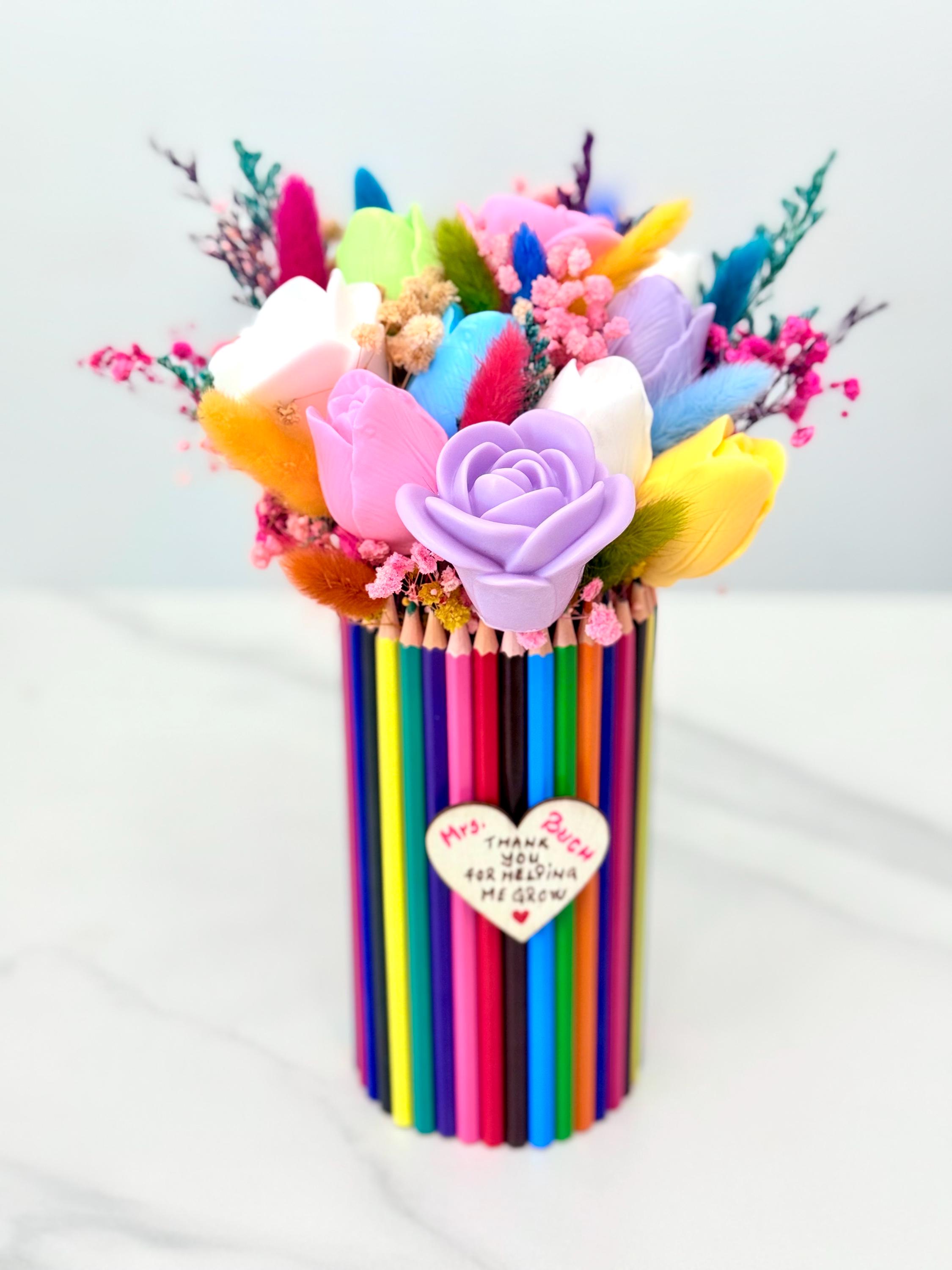 Handmade Soap Flower Bouquet: Teacher Appreciation Gift - Etsy