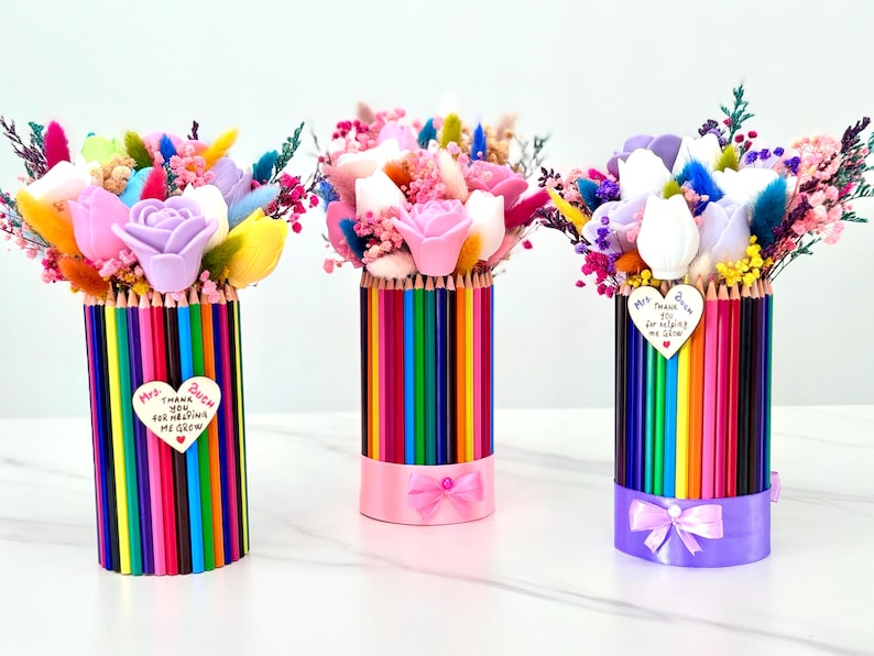 Handmade Soap Flower Bouquet: Teacher Appreciation Gift - Etsy