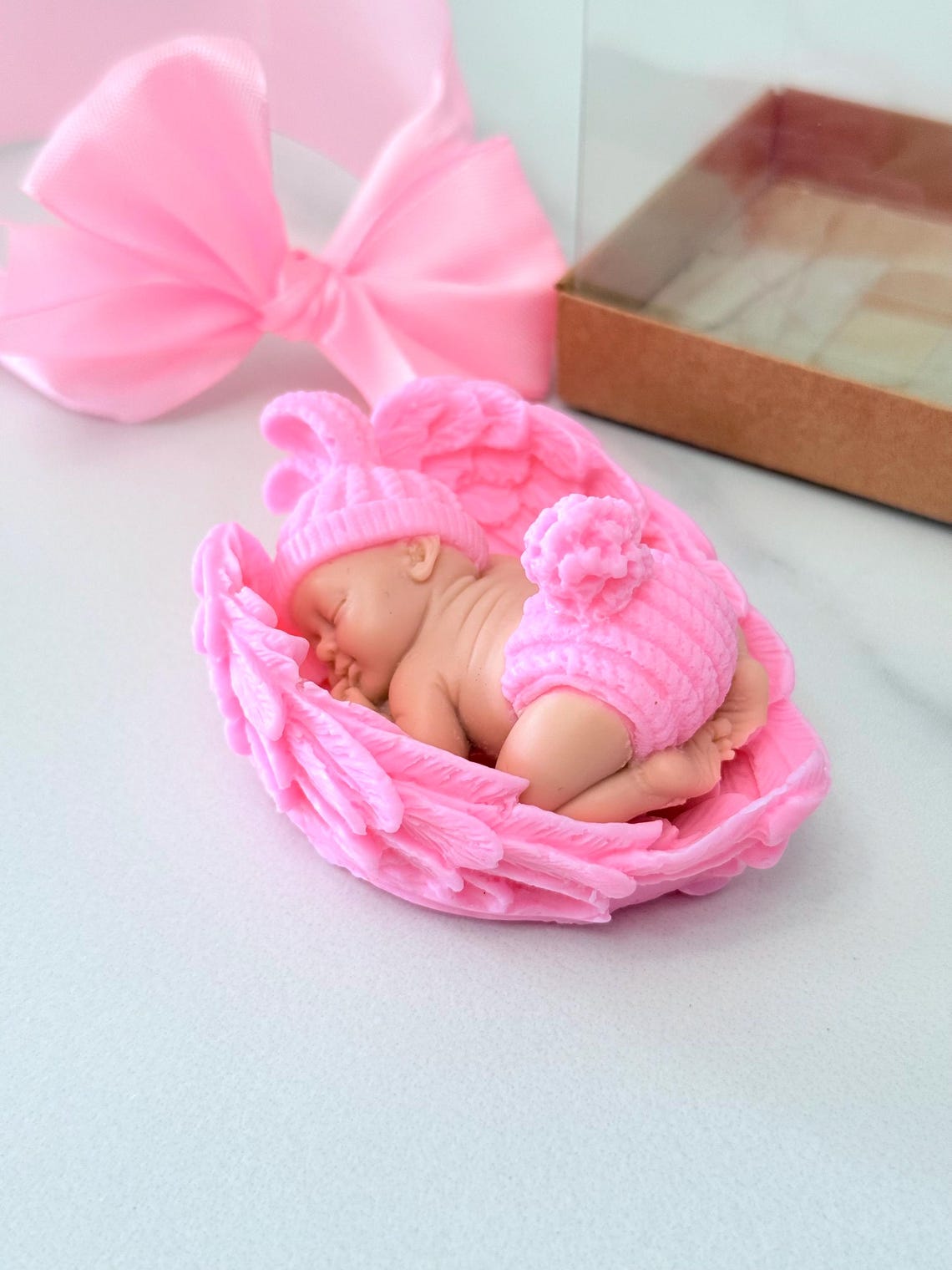 Angel Baby Figurine: Baby Shower & Christening Favors - Etsy