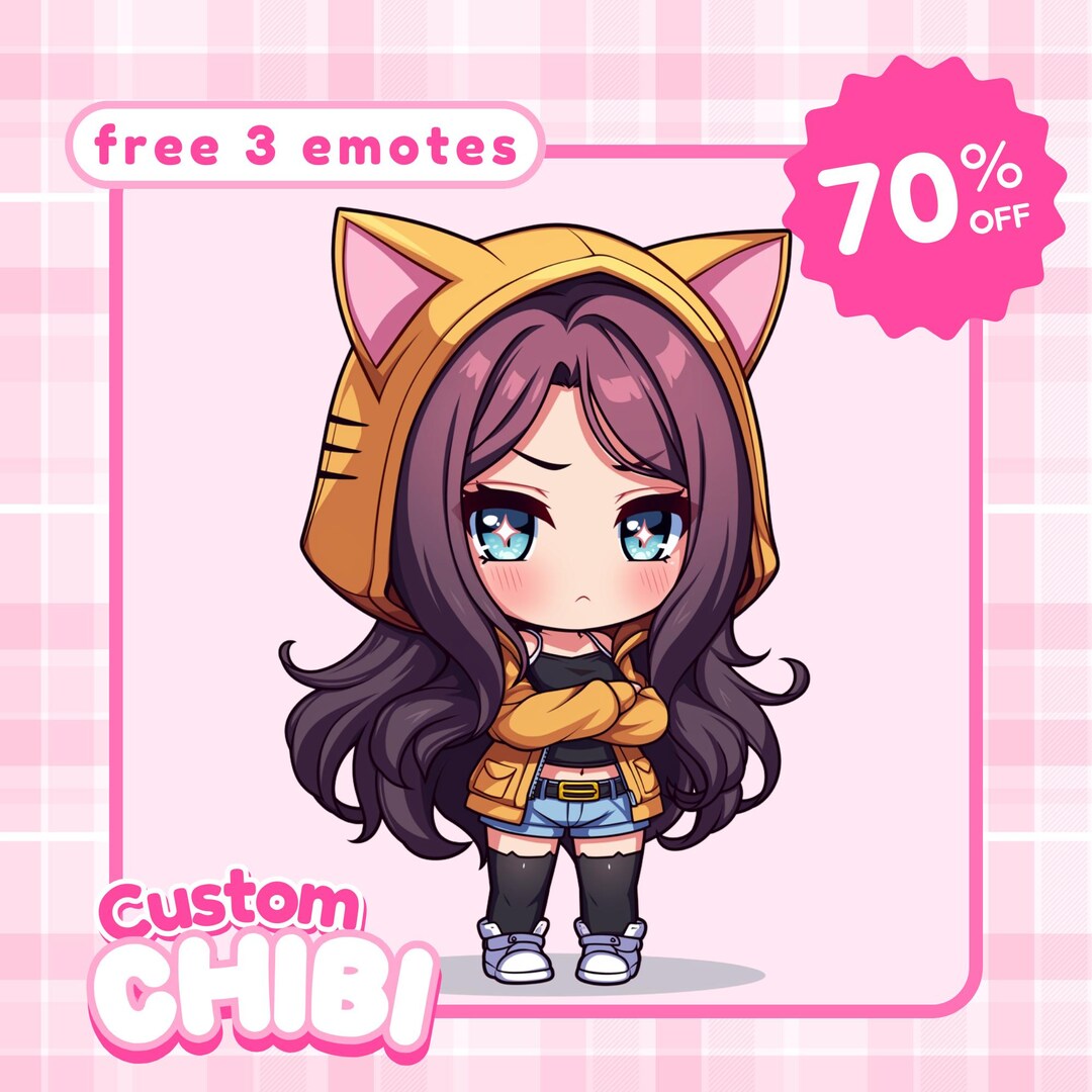 Custom Chibi Art, Cute Chibi Character, Chibi Fanart, Kawaii Chibi ...