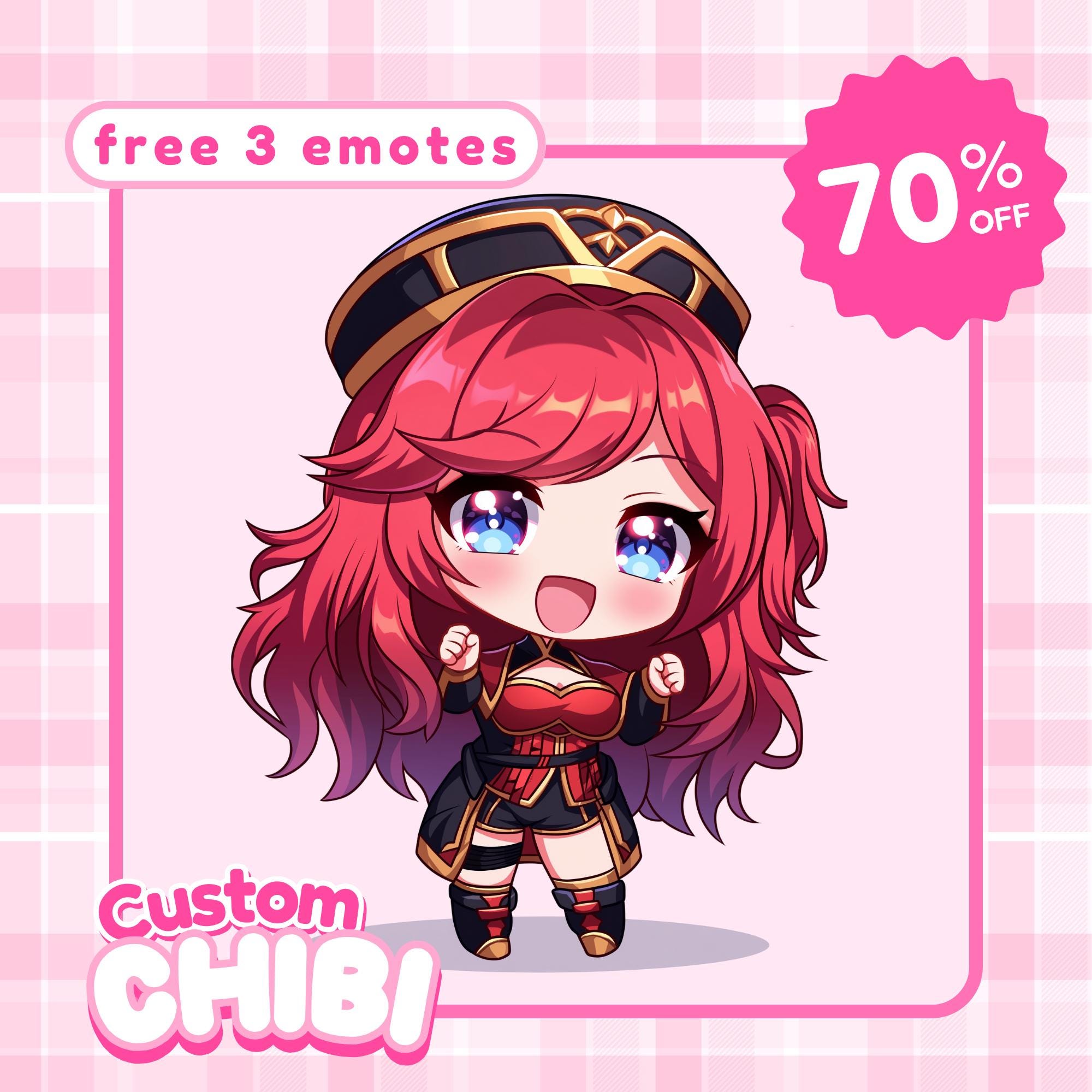 Custom Chibi Art, Cute Chibi Character, Chibi Fanart, Kawaii Chibi ...