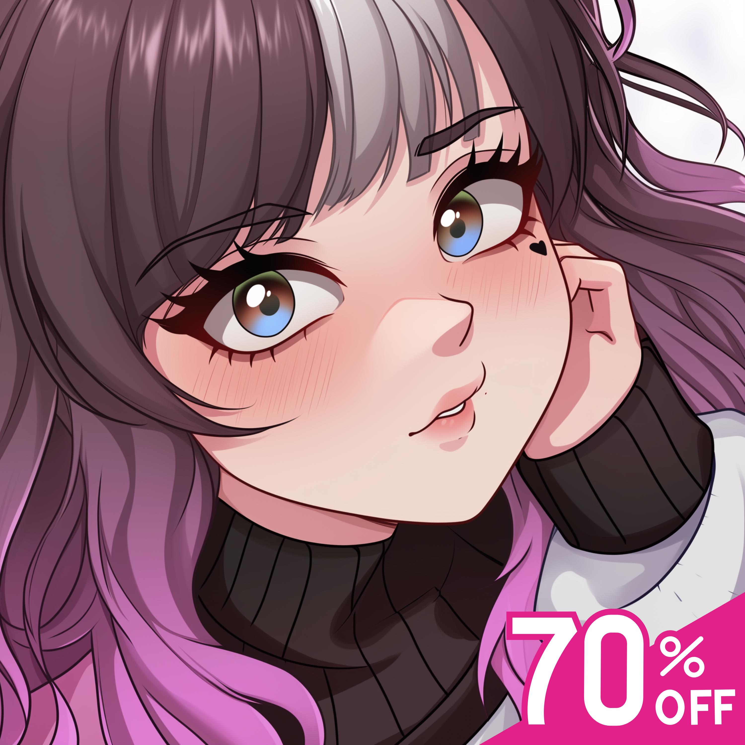 Custom PFP | Pfp Anime | Profile Icon | PFP Commission | Anime Art ...