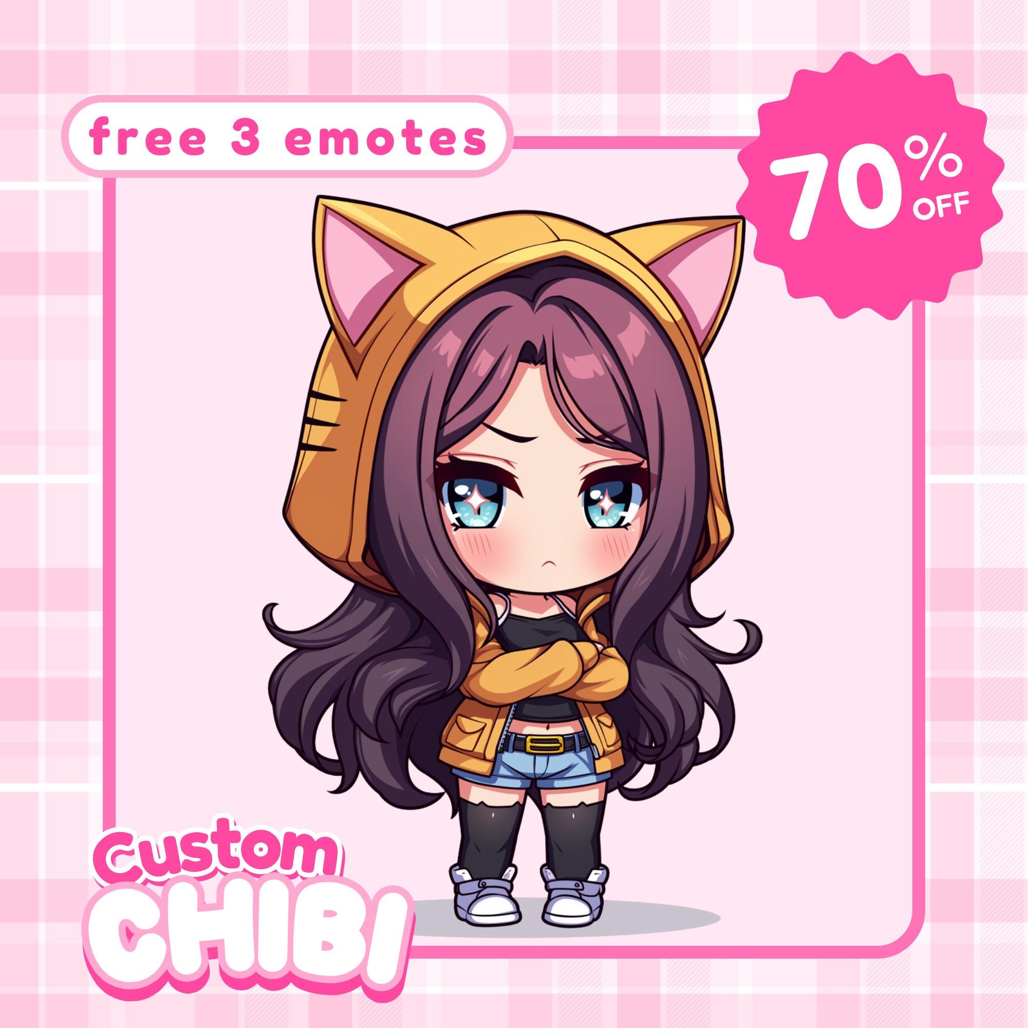 Custom Chibi Art, Cute Chibi Character, Chibi Fanart, Kawaii Chibi ...