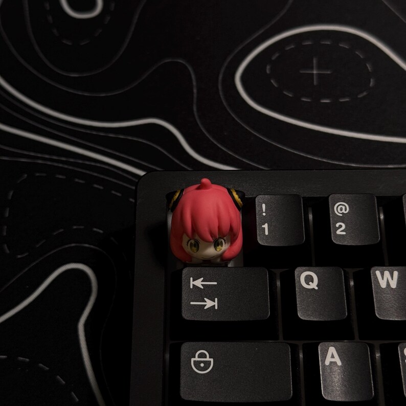 Spy X Family Style Keycap | Anya | Handmade for All Mechanical Keyboard ...