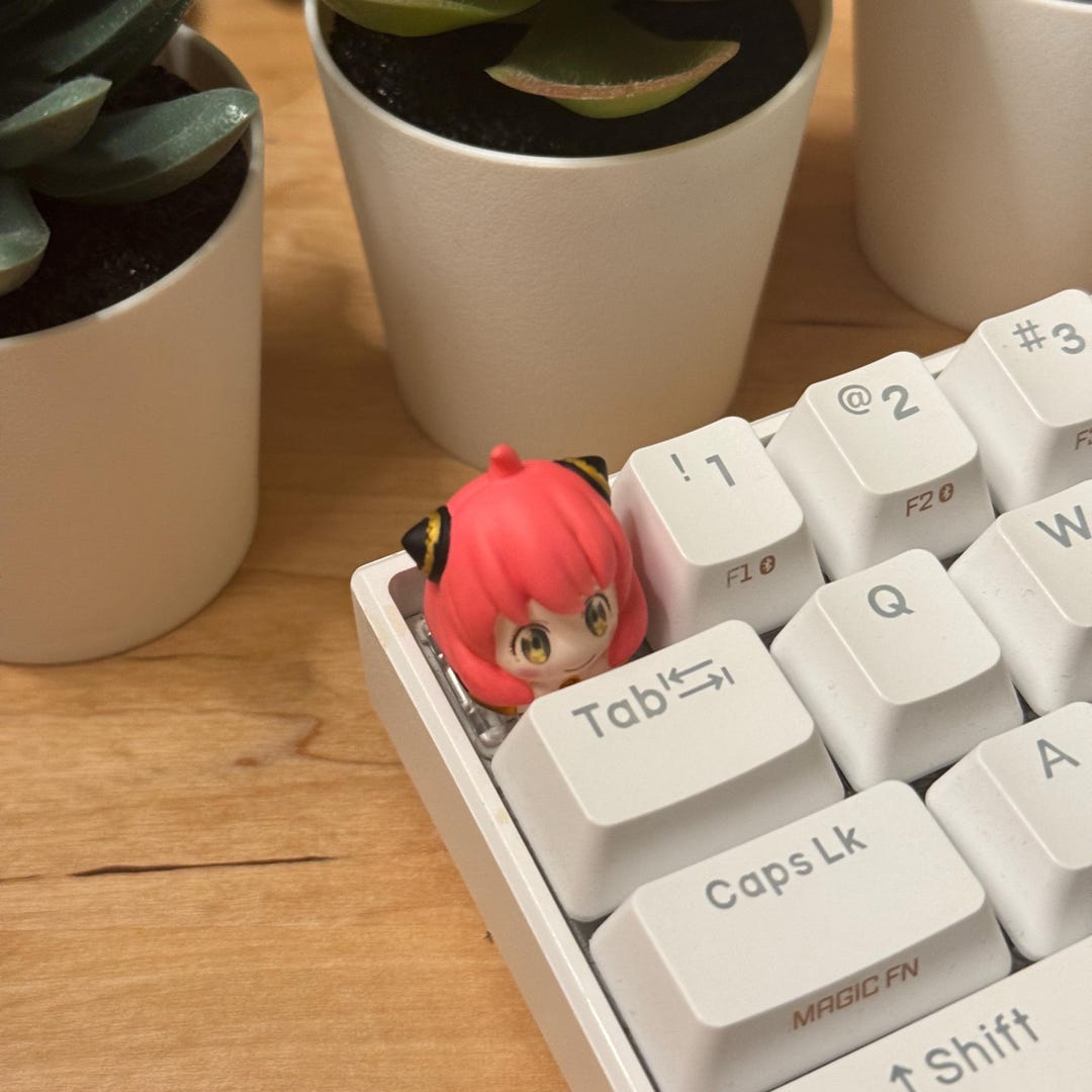 Spy X Family Style Keycap | Anya | Handmade for All Mechanical Keyboard ...