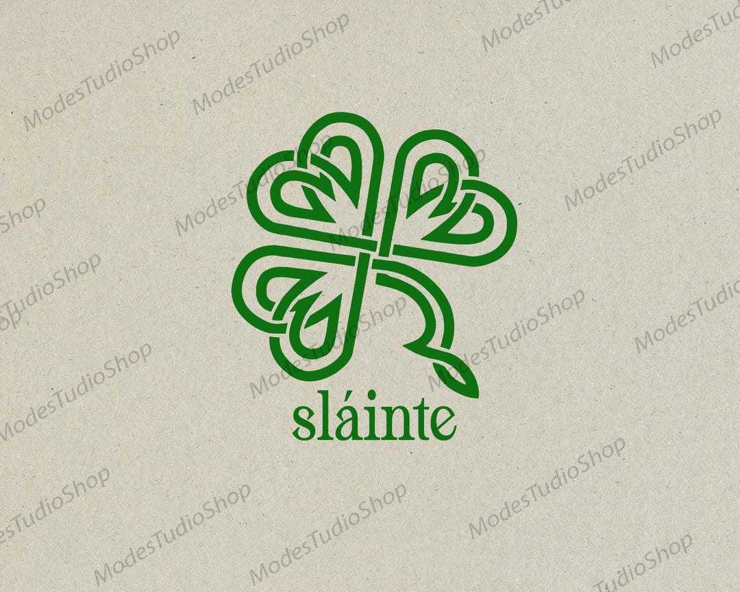Slainte Shamrock Png, St Paddys Day Png, Slainte Png, Saint Patricks Day Png, Shamrock Png, St ...
