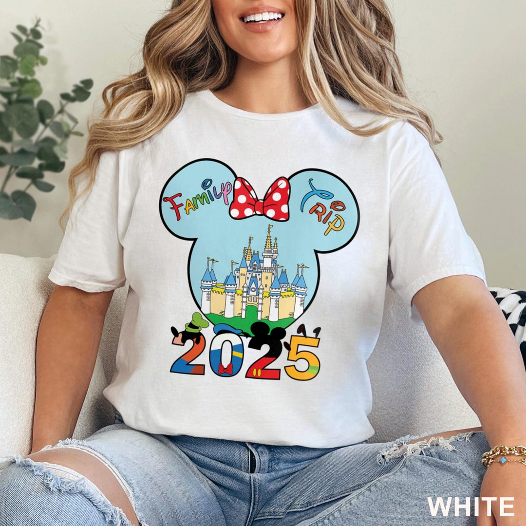 Disney Family Shirt 2025, Mickey and Crew Tee, Disney Vacation Group Shirt, Disneyworld Shirt ...