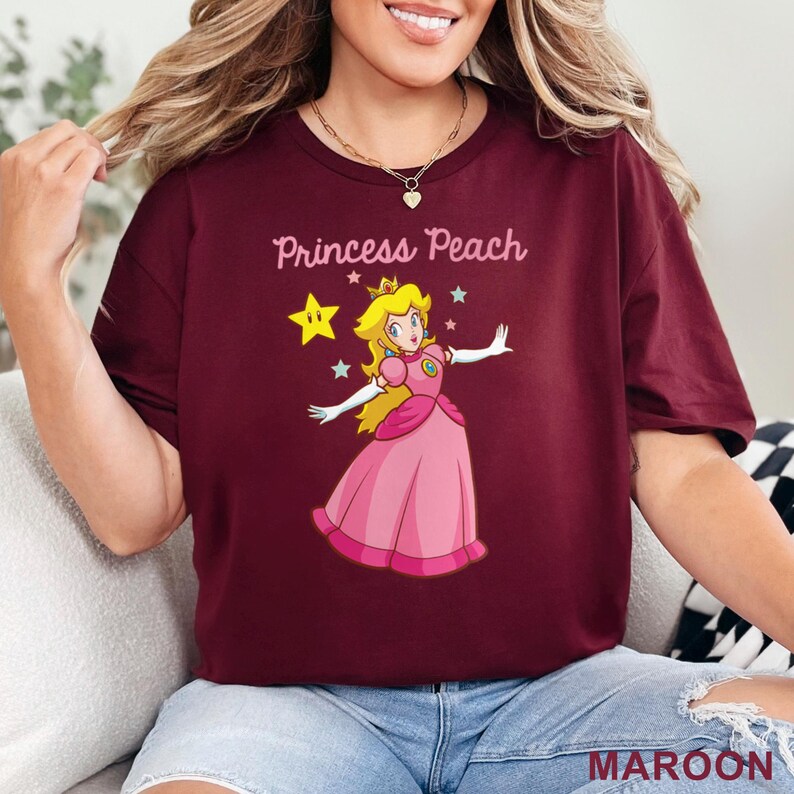 Princess Peach Shirt, Super Mario Bros Shirt, Mario Family Shirts ...