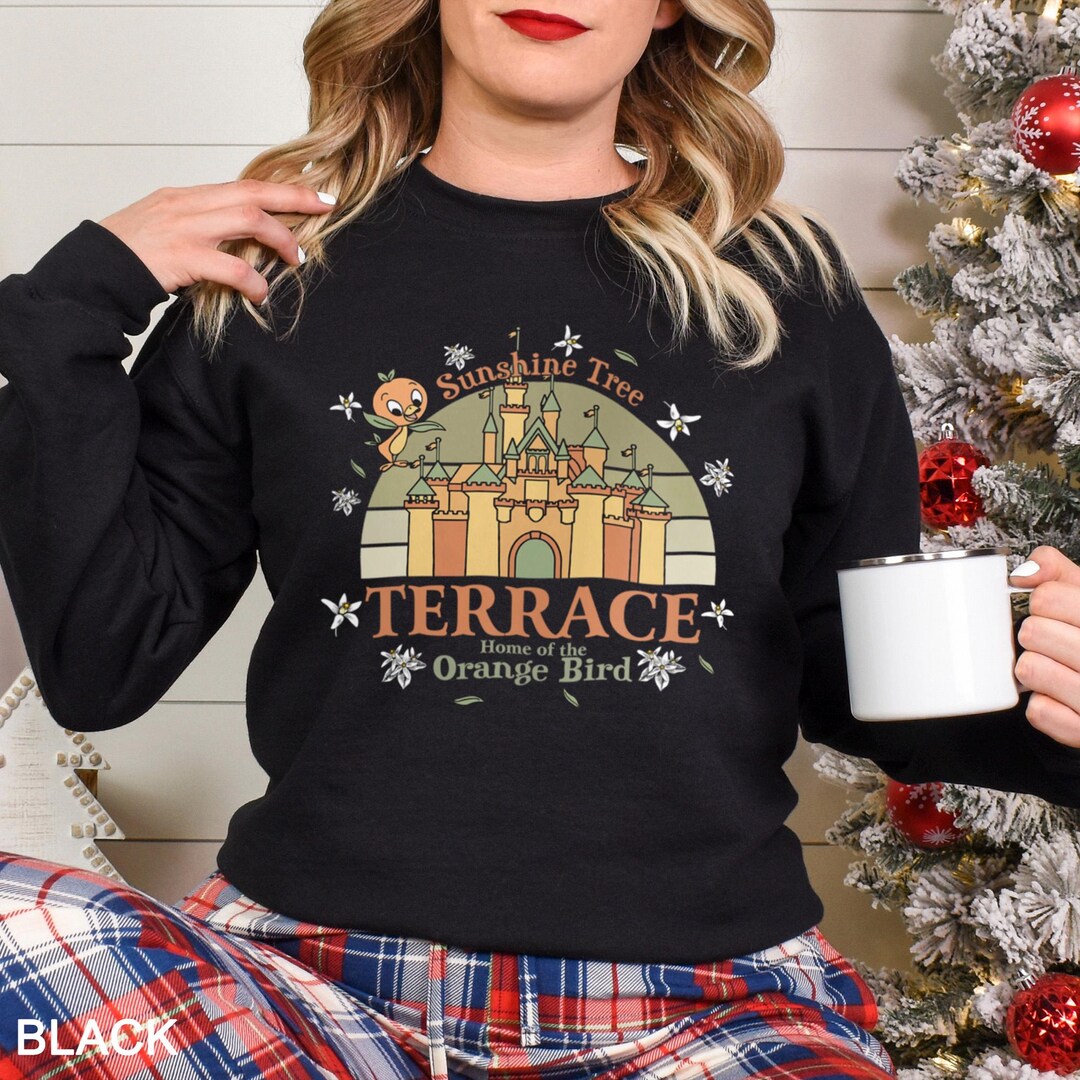 Disney Terrace Home of the Orange Bird Sunshine Tree Sweatshirt, Disney ...