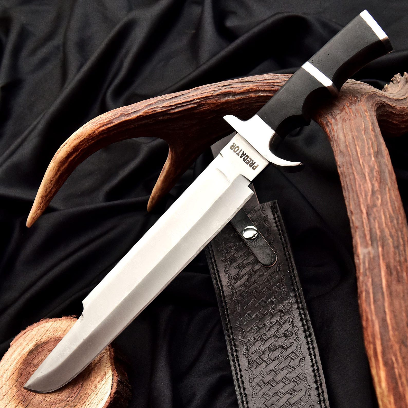 Predator Custom Knife | Handmade Knife | Movie Props | Rambo Knife ...