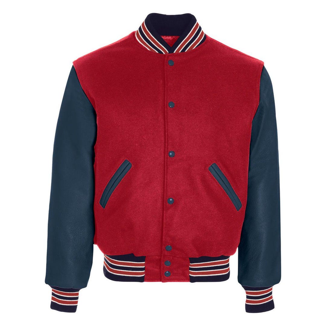Custom Varsity Jacket, Personalised Letterman Jacket Unisex Baseball ...