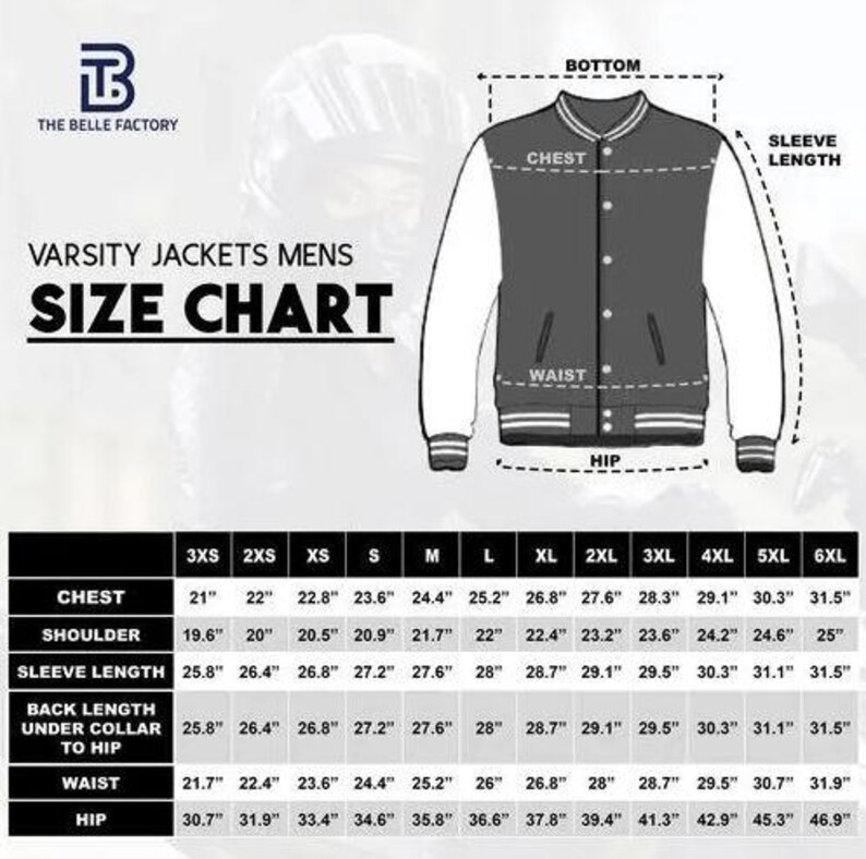 Custom Embroidered Varsity Jacket: Wool Body, Leather Sleeves ...