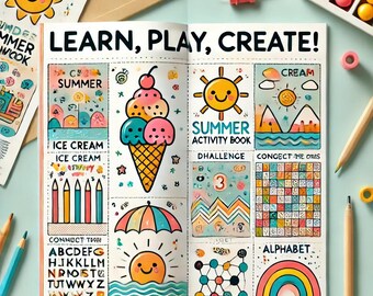 Activity Worksheets | Summer Activity Book | Kids Worksheets ...