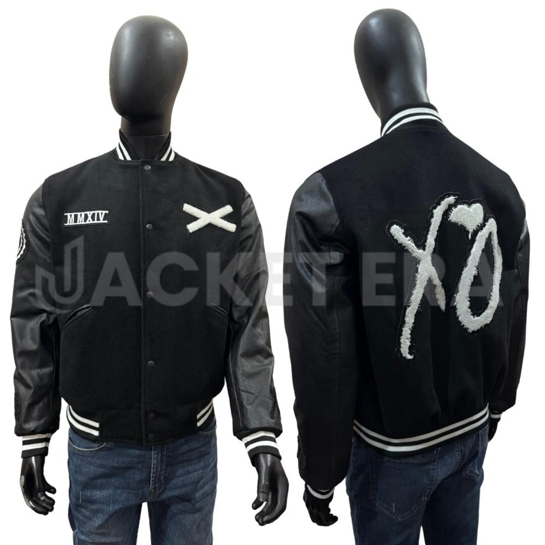The Weeknd XO Tour Varsity Jacket | XO Varsity Jacket | XO Letterman ...