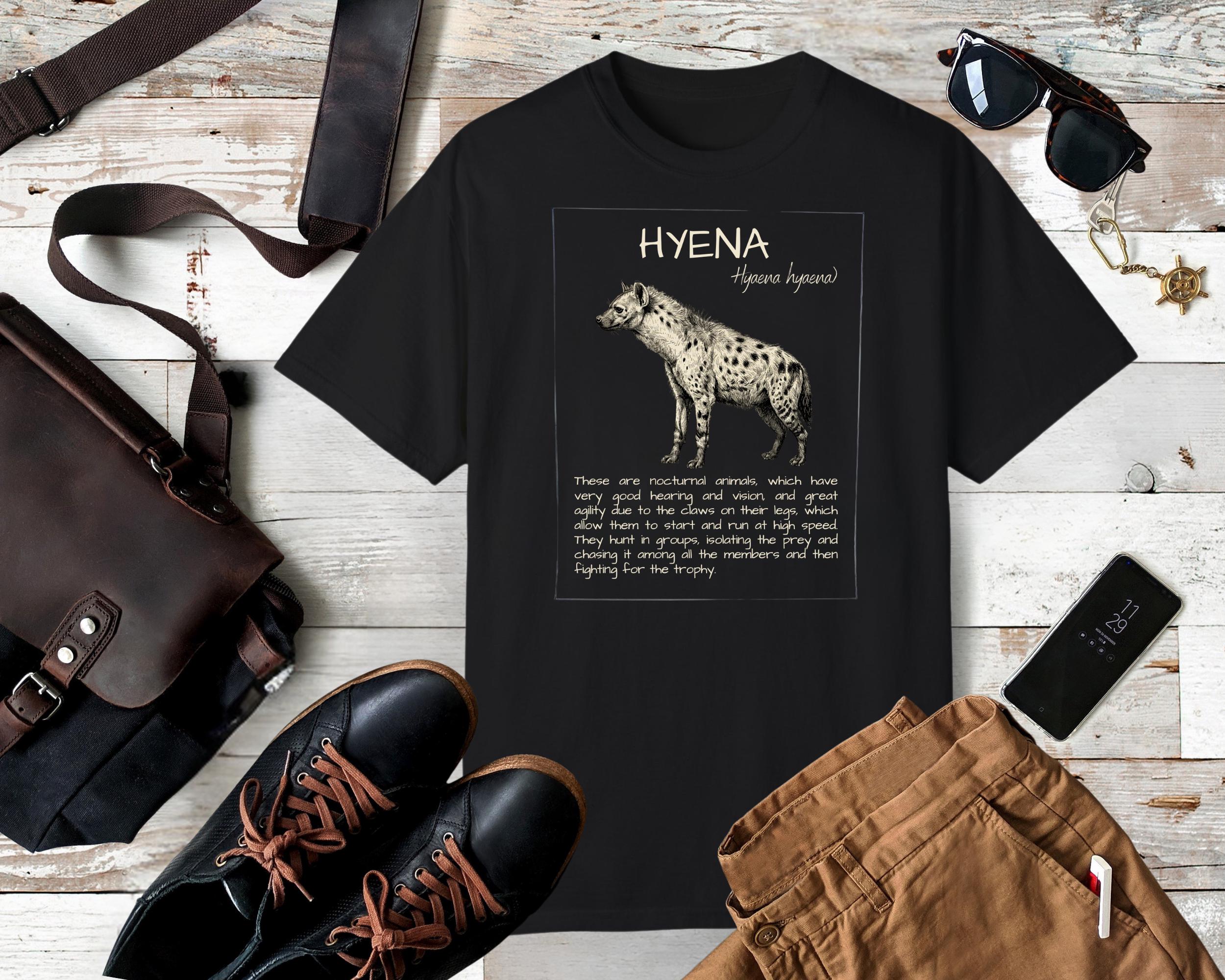 Comfort Colors® Hyena T-shirt, Animal Lovers, Hyena Lovers, Vintage ...