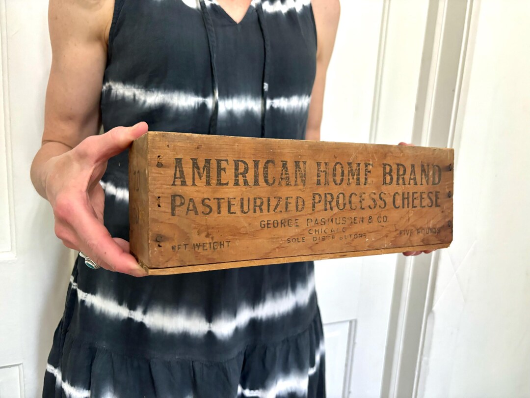 Old Cheese Box - Etsy