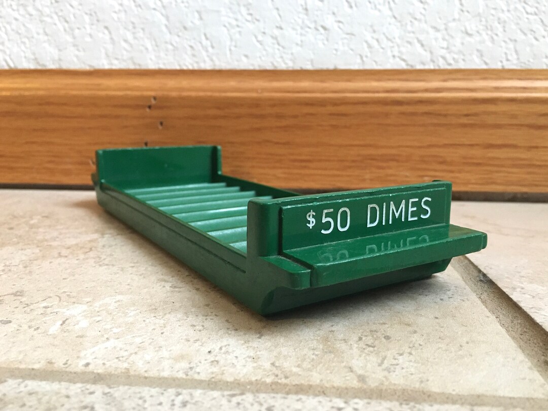 Vintage Change Sorter - 50 Bucks in Dimes - Etsy
