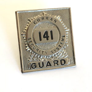 Metal Security Badge - Etsy