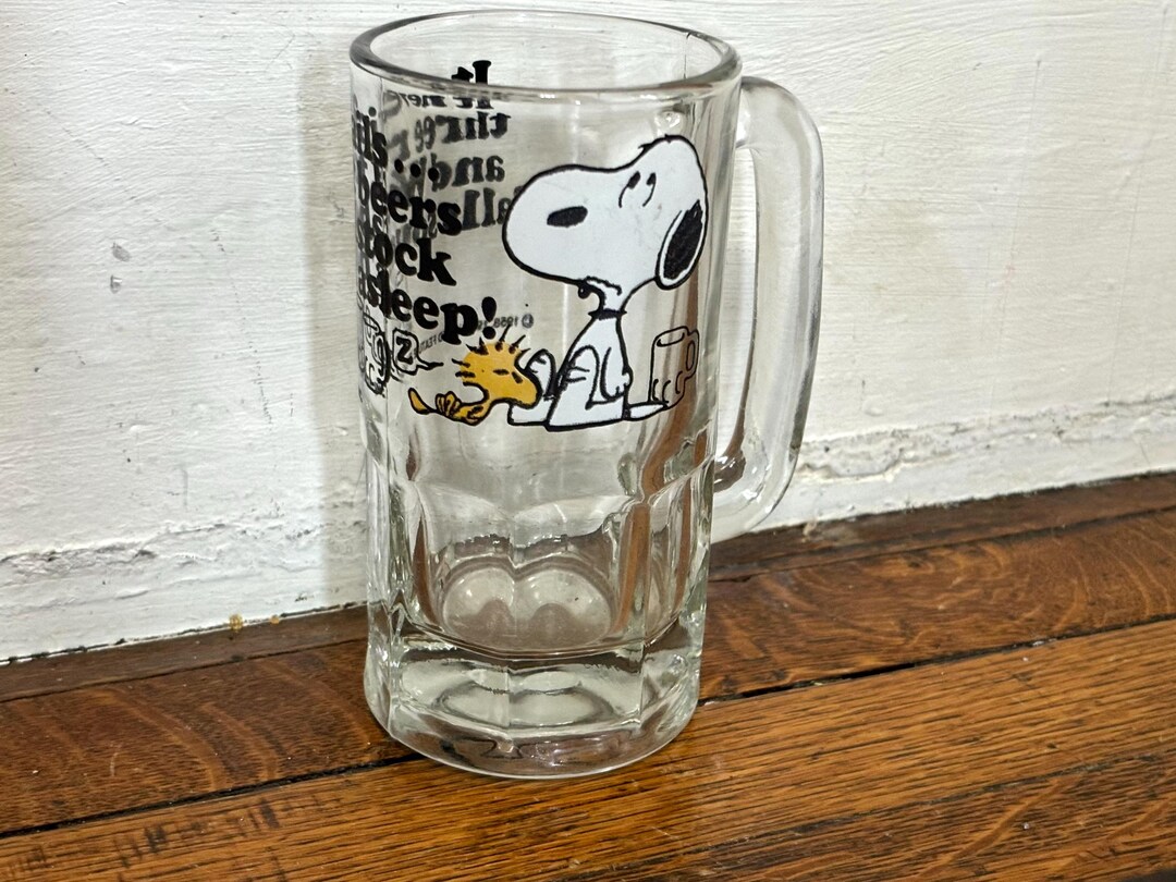 Vintage Snoopy Root Beer Mug - Etsy