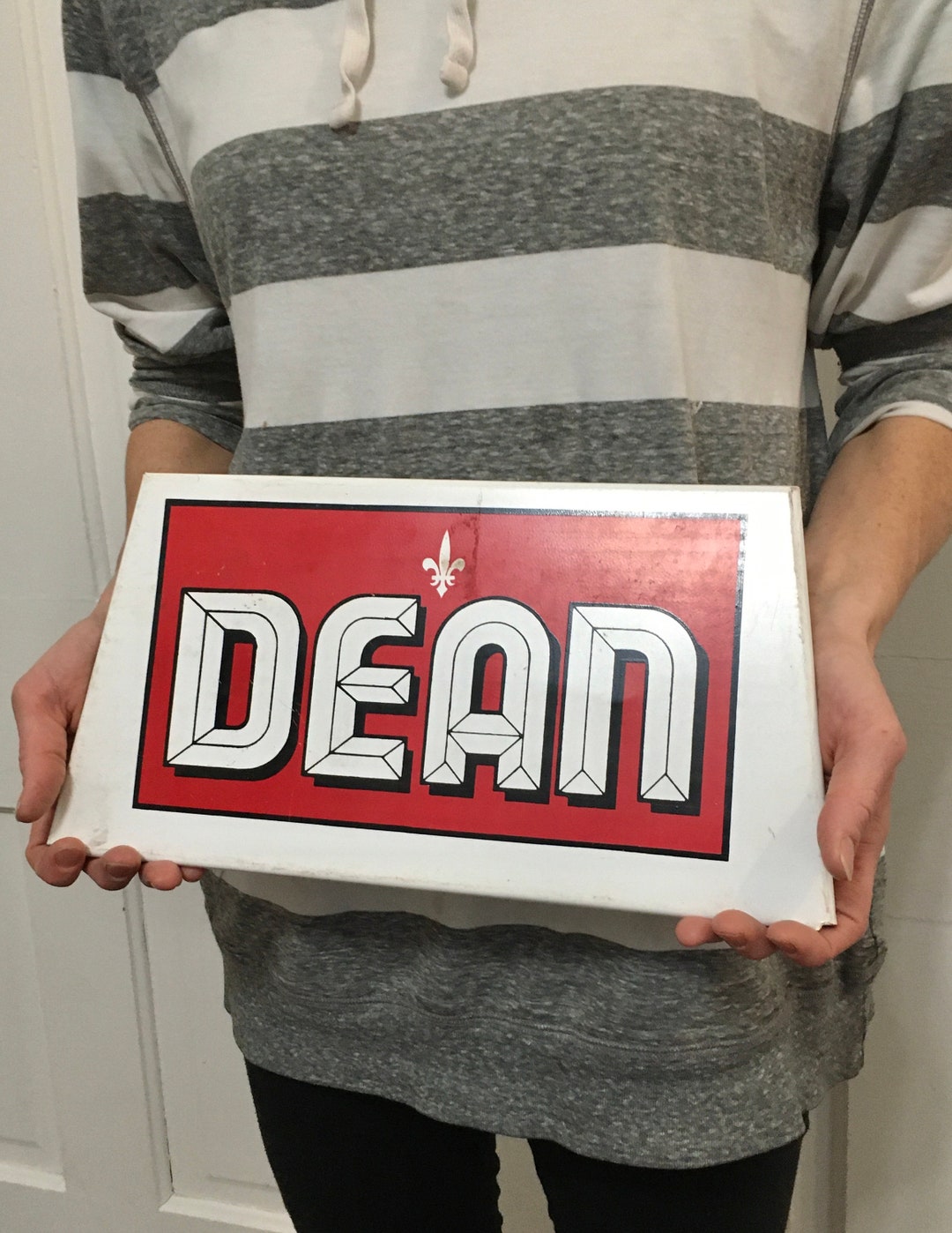 Vintage Dean Tire Sign - Etsy
