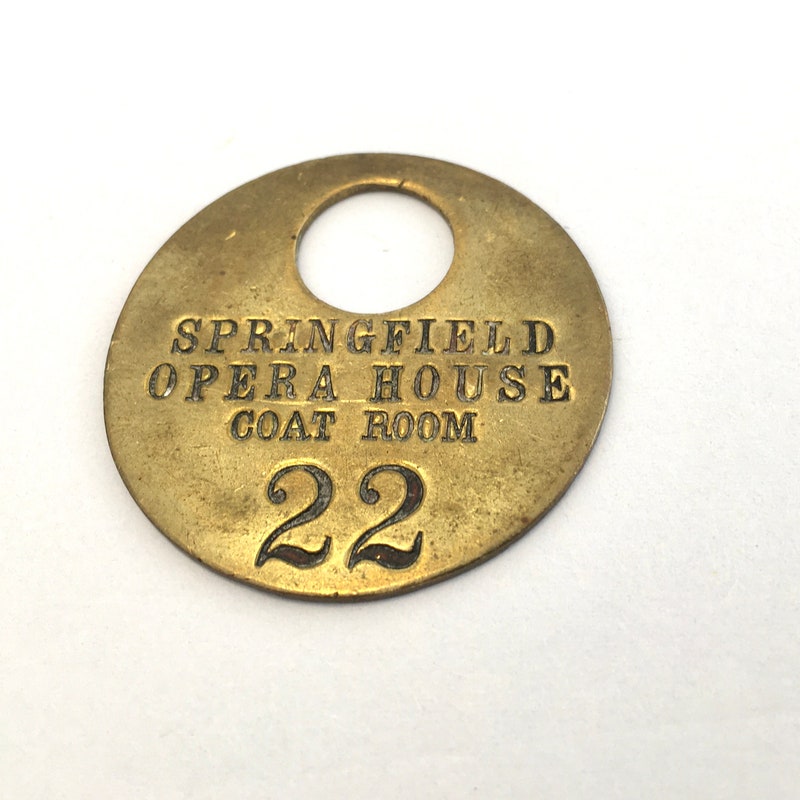 Coat Check Tags - Etsy