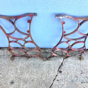 Antique Sewing Machine Frame for Repurpose - Repair or Assemblage - Etsy