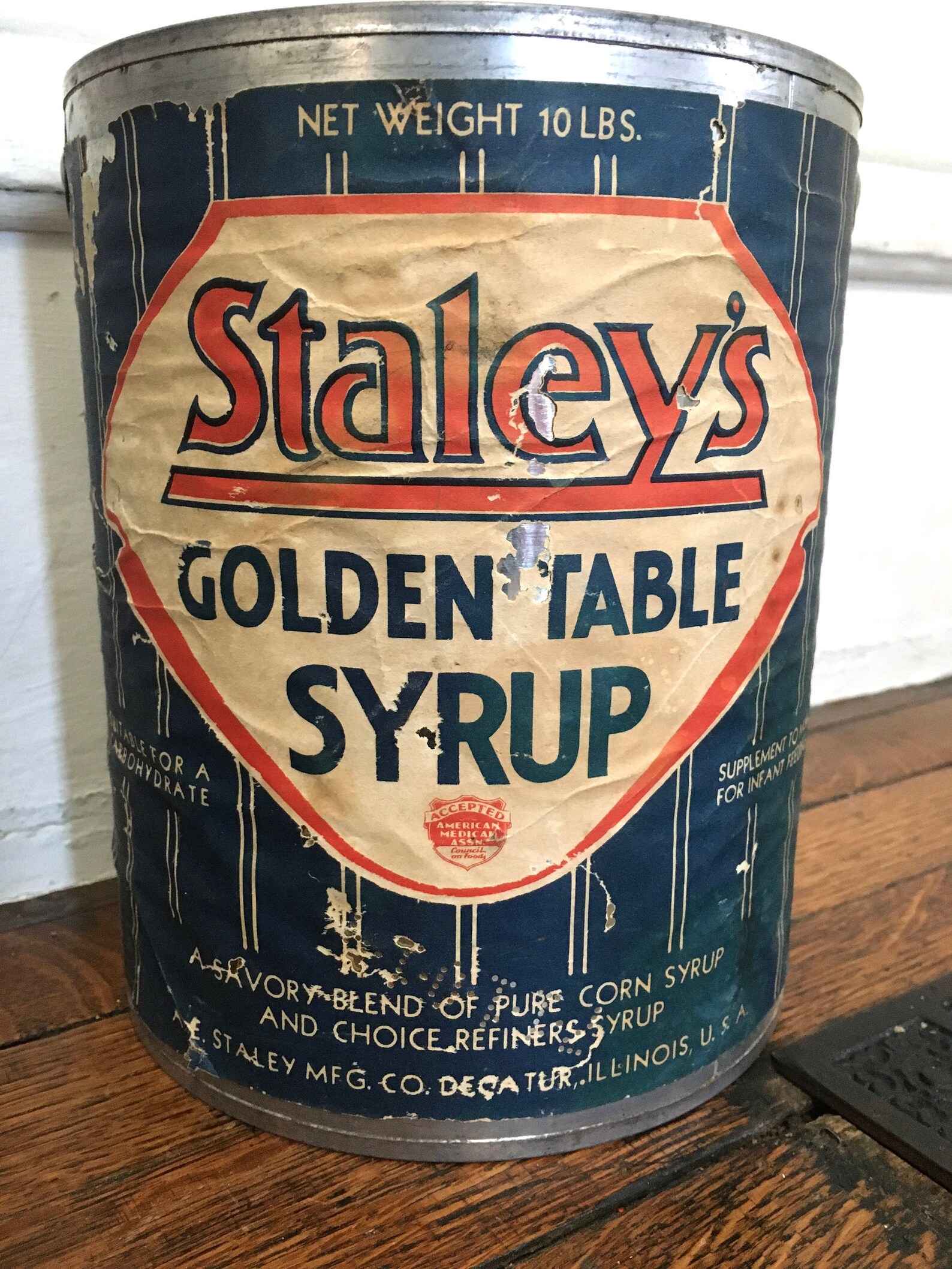 Old Staley Syrup Tin Can - Etsy