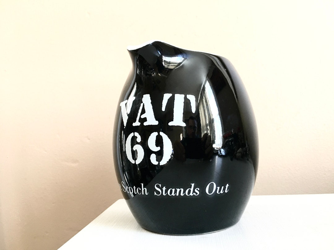 Vat 69 Whiskey Advertising Pitcher - Etsy